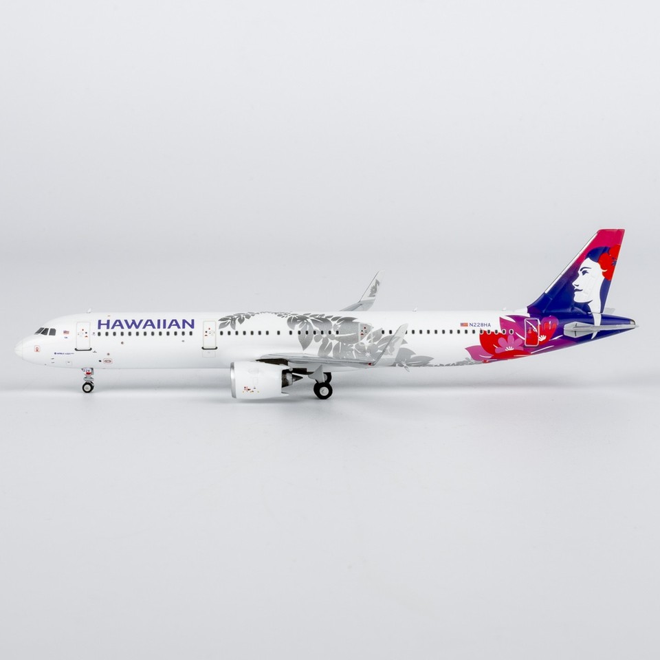 1:400 NGmodels Hawaiian Airlines Airbus A321neo Airplane Diecast Plane ...