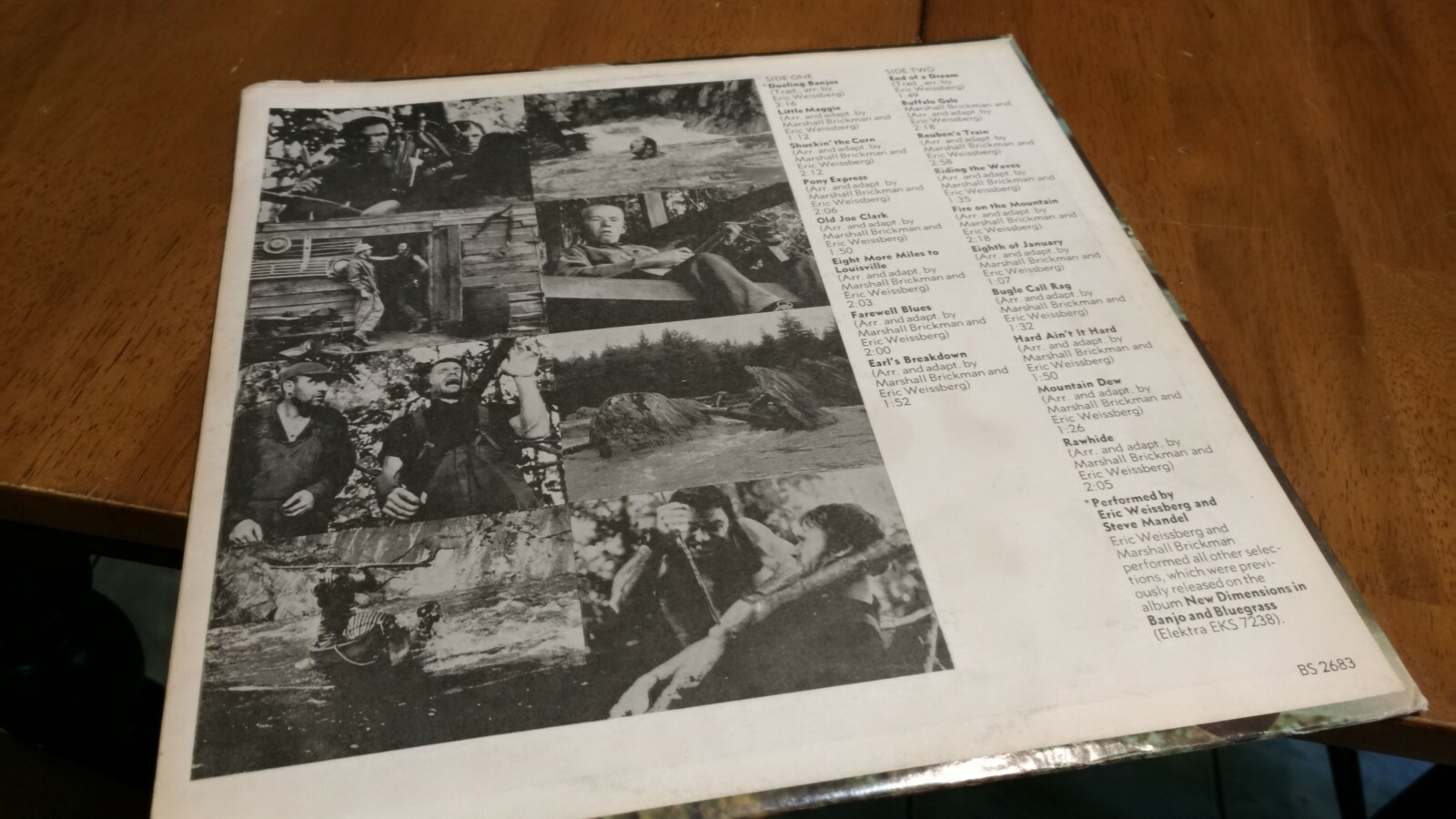 ERIC WEISSBERG STEVE MANDELL DUELING BANJOS STEREO RECORD ALBUM | eBay