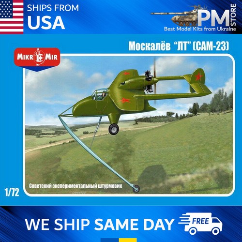 Mikro Mir 72-002 Soviet experimental Moskalyev SAM-23 1/72 | eBay