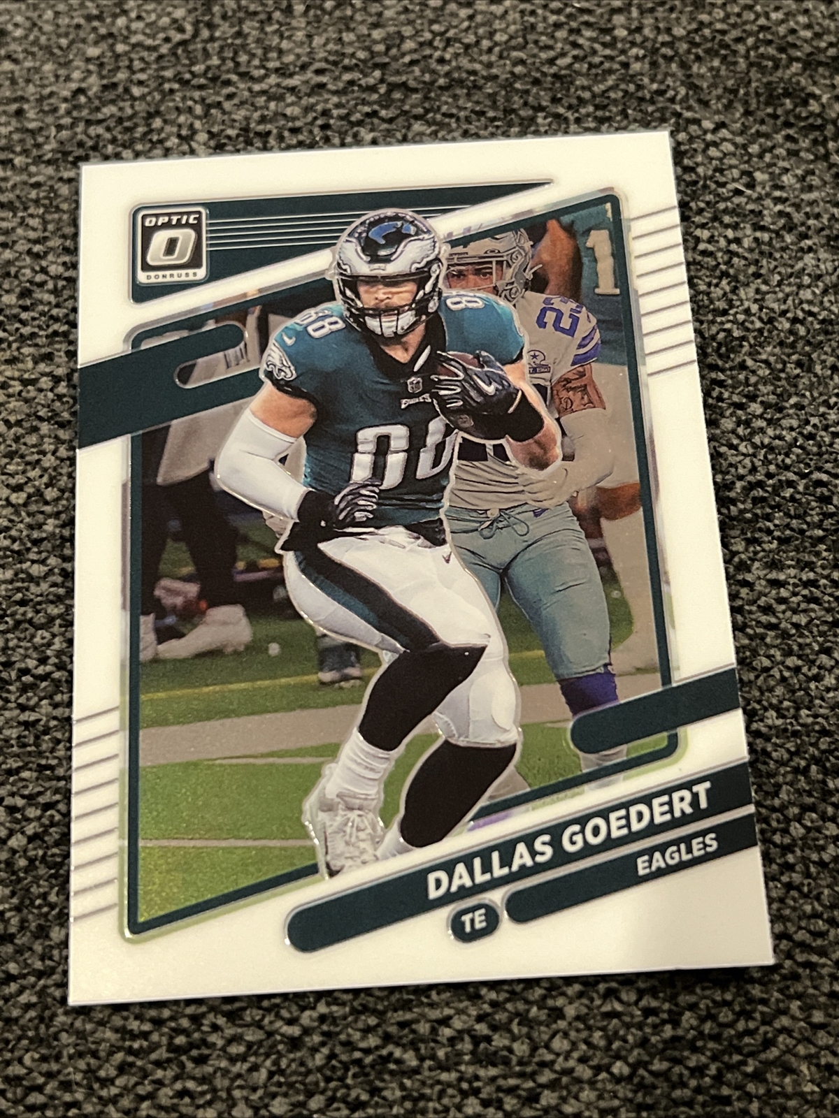 DALLAS GOEDERT 2021 Panini DONRUSS OPTIC Base Card #8 Philadelphia ...