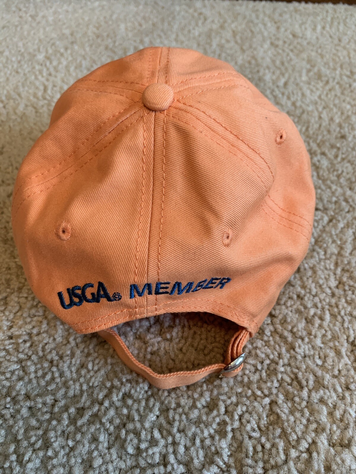 2015 US Open Golf Chambers Bay Adjustable Hat Orange … - Gem