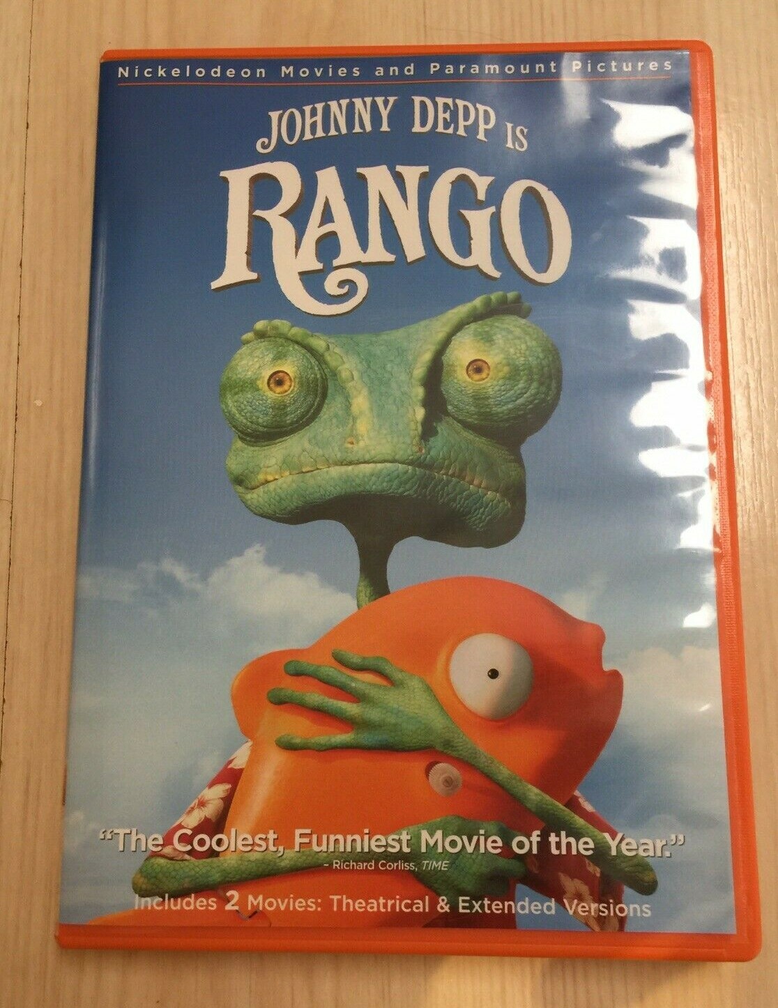 Rango Dvd Cover