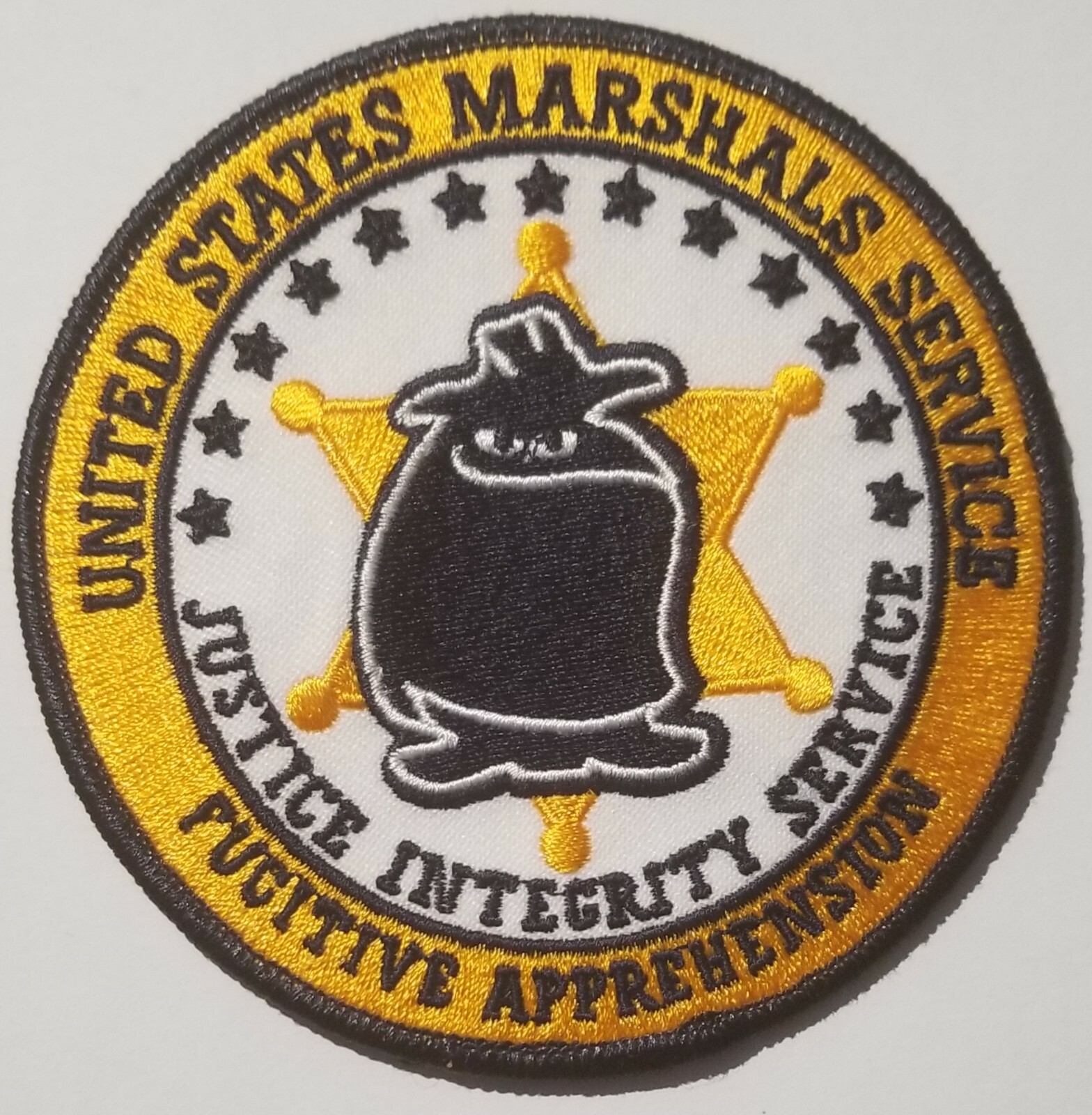 USMS US MARSHALS SERVICE VERMONT FUGITIVE APPREHENSION Cloth Police ...