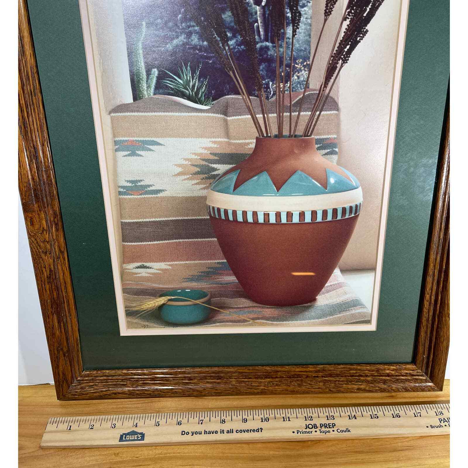Southwestern Art Print By Nancy Cardlin 17 3/4" x 22" Framed And Matted ...
