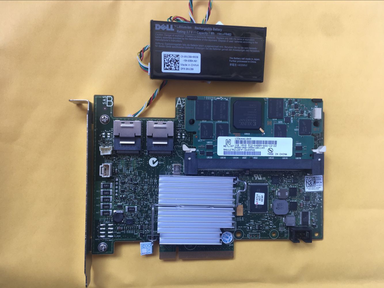 DELL PERC H700 6Gb/s 1GB Battery RAID CARD for R310 R410 R510 R610 R710 ...