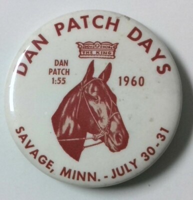 1960 Savage Minnesota Dan Patch Days Horse Festival Pinback Button | eBay