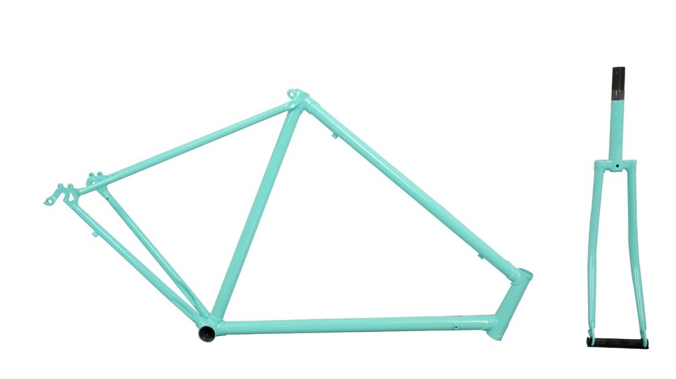 700C Hand Copper Brazing Welded Road Bike Frame with Bicycle Fork DIY ...