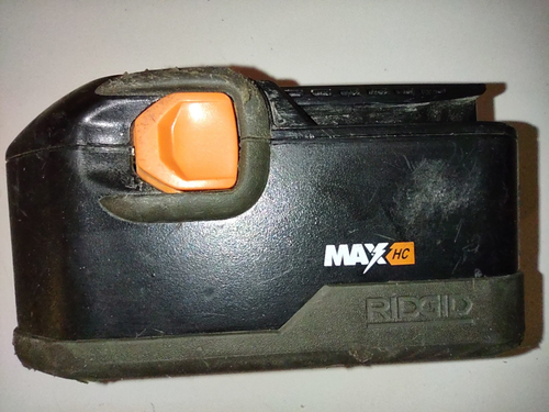 Ridgid 18V Max HC NiCd Battery Genuine OEM 130254003 Tested Good Holds ...