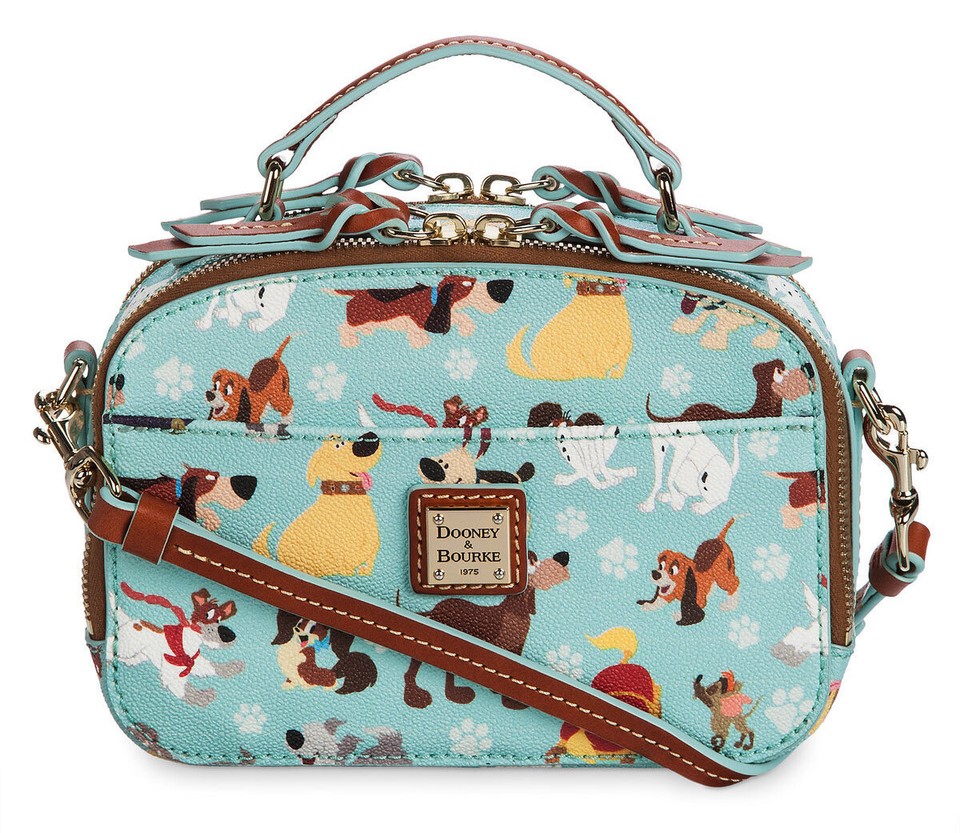 2017 Disney Dooney & Bourke Blue DOGS Shoulder Bag Ambler Crossbody ...