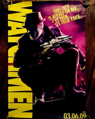 Watchmen Rorschach Neca Poster 2009 36x24 | eBay