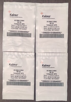 KALREZ AS568A O-RING K#123 COMPOUND 4079 | eBay