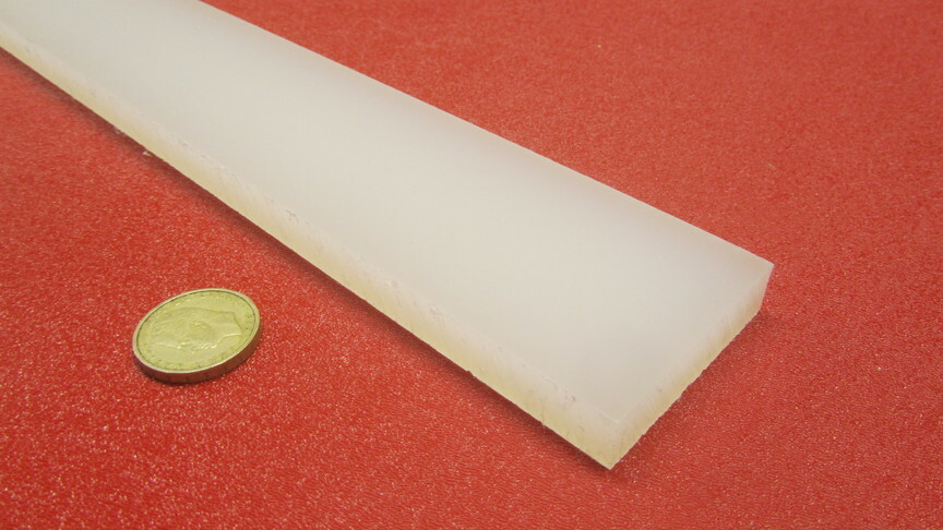 Polypropylene Bar 1/2" Thick x 2.0" Wide x 48" Long, 4 Units, 16 feet ...