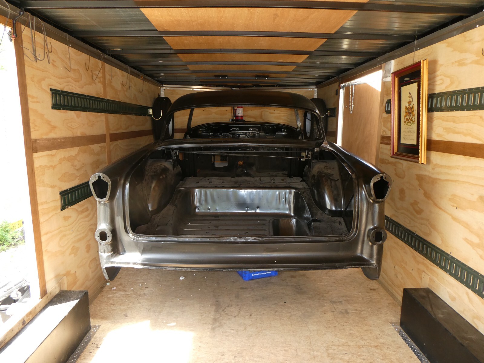 1955 Olds Super 88 Complete Parts Car Body Sheet Metal Dipped Engine ...