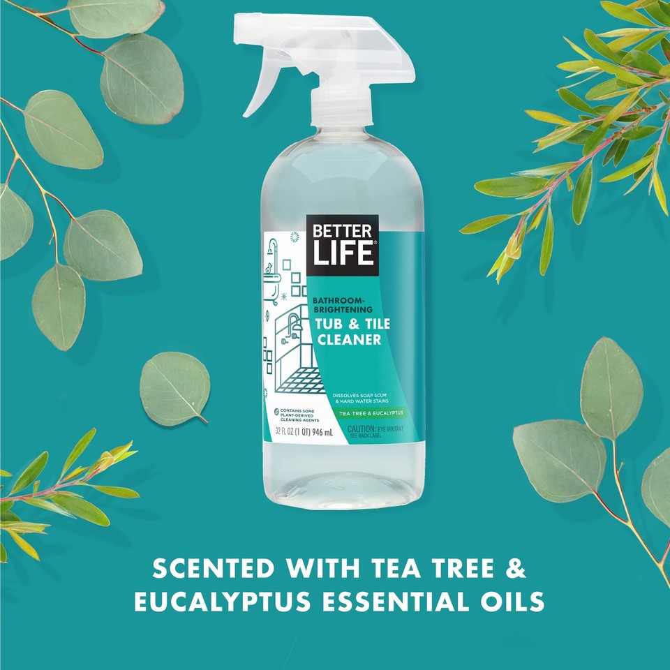 Better Life Tea Tree Eucalyptus Natural Tile Cleaner 32 Fl Oz | eBay