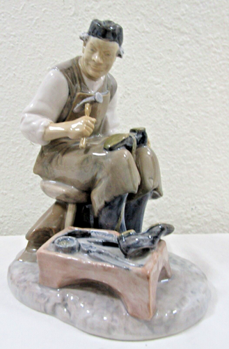 Bing & Grondahl Axel Locher B&G 2228 'Cobbler' Porcelain Figurine | eBay