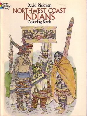 Northwest Coast Indians Coloring Book | eBay