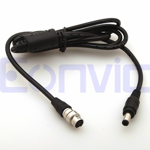 Camera B4 LENS Zoom 6 Pin Hirose 12V DC Power Cable for Fujinon Canon ...