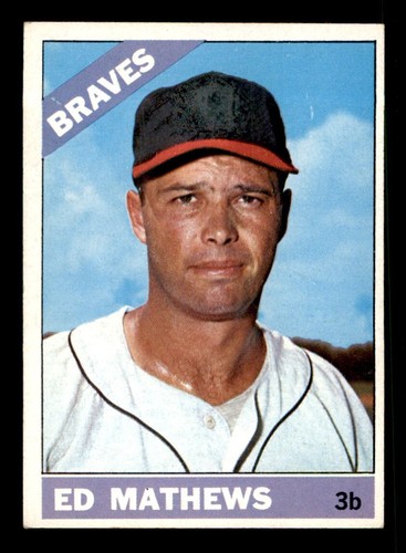 1966 Topps Ed Mathews #200 EX | eBay UK