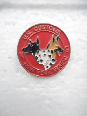 US Customs K9 New York Police Lapel Pin #3 | eBay
