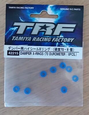 Tamiya 42215 Racing Factory TRF Damper X-Rings (70 Durometer / 8 Pcs ...