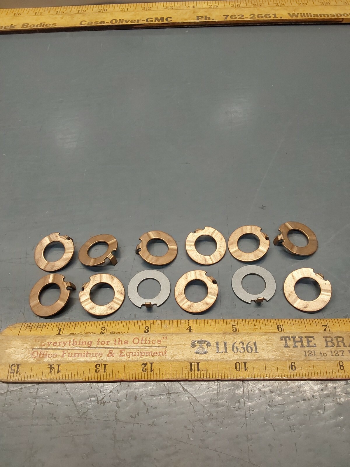 12/PACK of Genuine Allison 29502040 P1 Planetary Thrust Washers. B300 ...