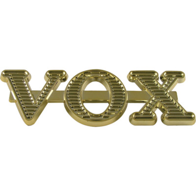 Logo, Vox™, Gold plastic, large size | eBay