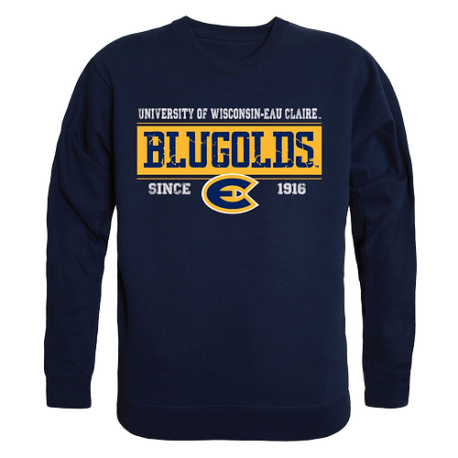 University of Wisconsin Eau Claire Blugolds UWEC Established Crewneck ...
