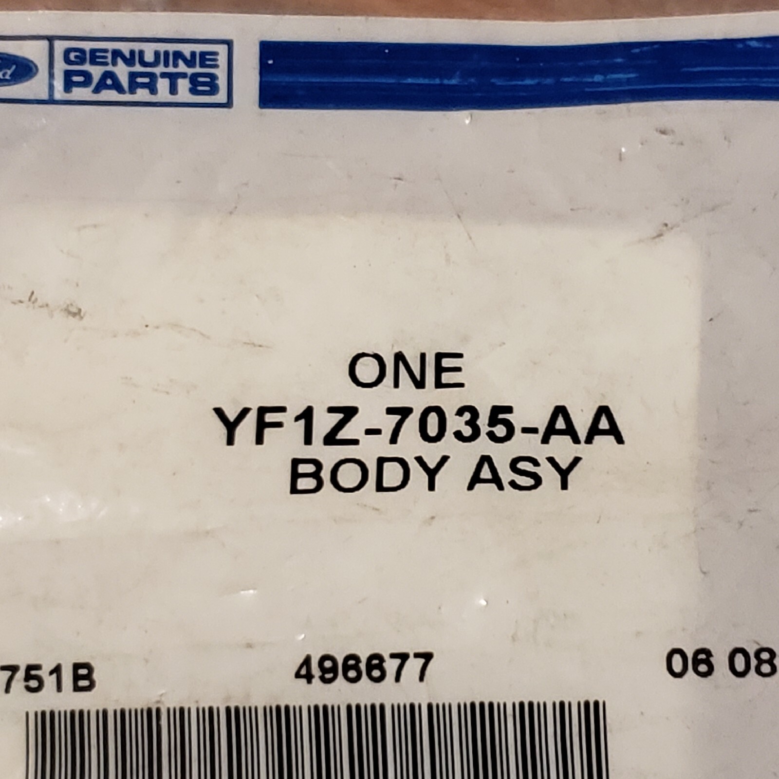 Ford YF1Z-7035-AA, Body Asy, New Genuine OEM Part NOS Sale | eBay