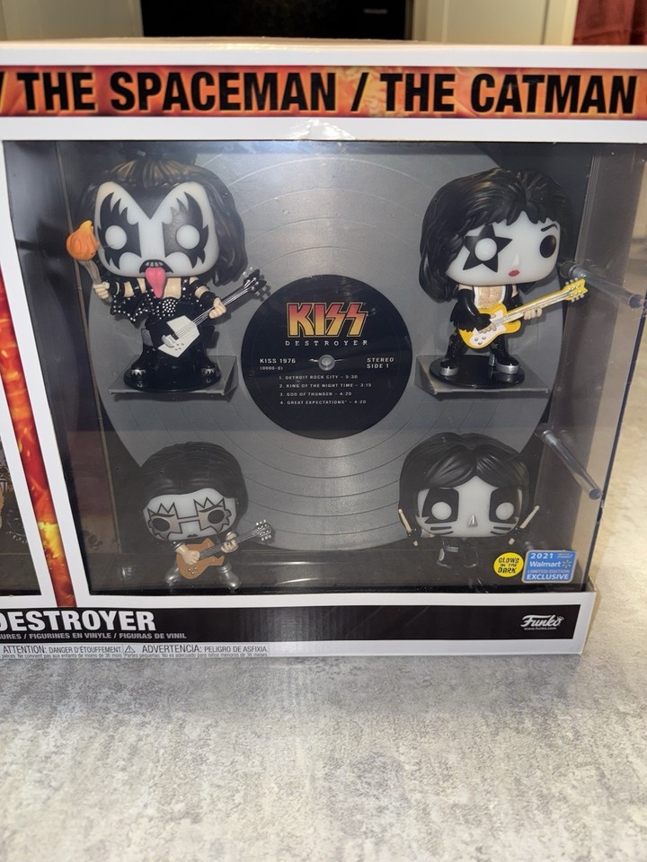Funko POP! Albums KISS Destroyer #22 [Glows in the Dark] Exclusive ...
