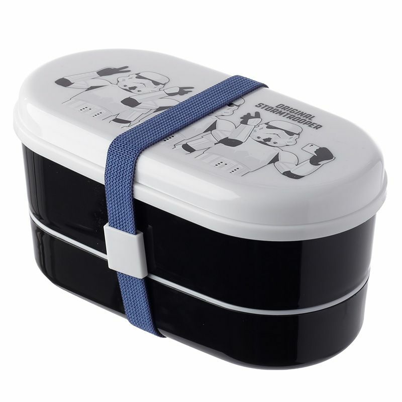 ORIGINAL STORMTROOPER Stacked Lunch Box With Fork & Spoon - School Work ...