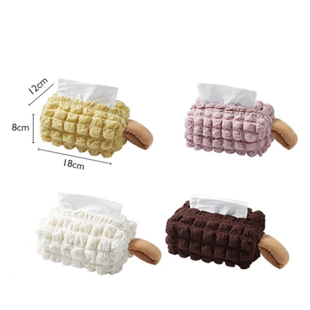 Cloth Ins Style Cream Puff Tissue Box Home Decoration | eBay