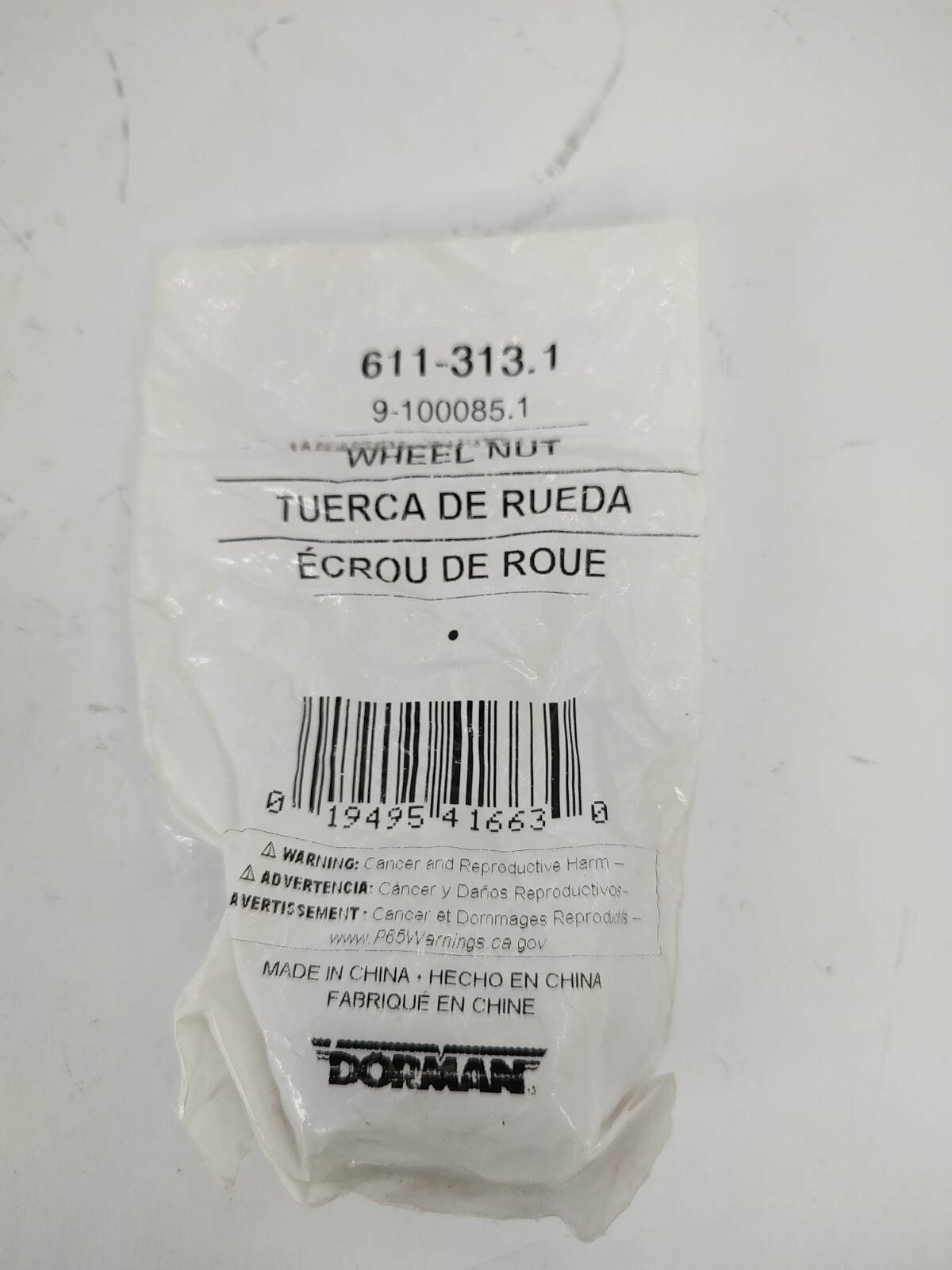 Dorman 611-313.1 / 611-313 Wheel Nut 9-100085.1 NOS (Pack of 10) | eBay