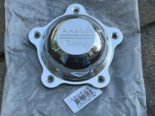 AMERICAN RACING CUSTOM WHEEL CENTER CAP POLISHED ALLOY 3505293 NEW WITH ...