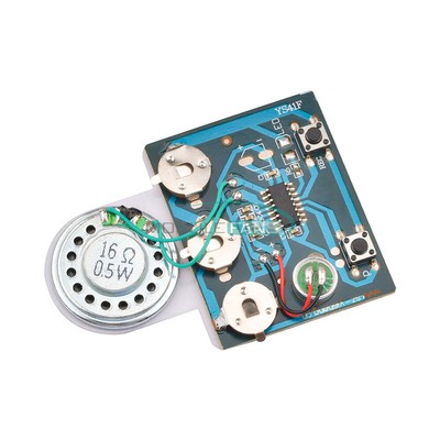 30s Greeting Card DIY Recordable Voice Chip Music Box Sound Module ...