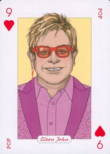 Elton John, Music Genius Playing Card (2018), Mint Condition | eBay