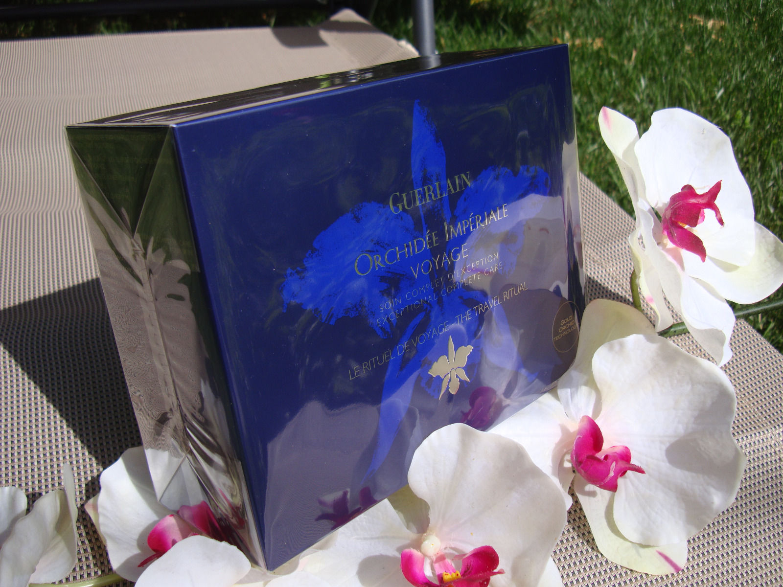 4 Pcs Guerlain Orchidee Imperiale Complete Care Travel Set Voyage worth ...