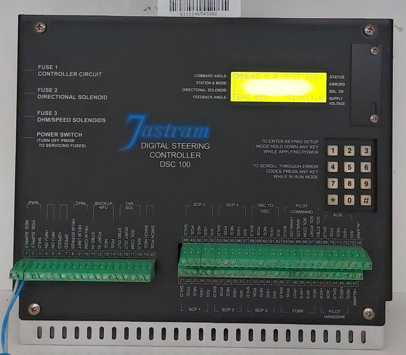 Jastram DSC100 Digital Steering Controller 3802 for sale online | eBay