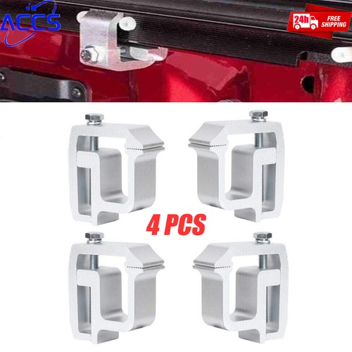 4 Pcs Truck Cap Topper Camper Aluminum Shell Mounting Clamps Heavy Duty ...