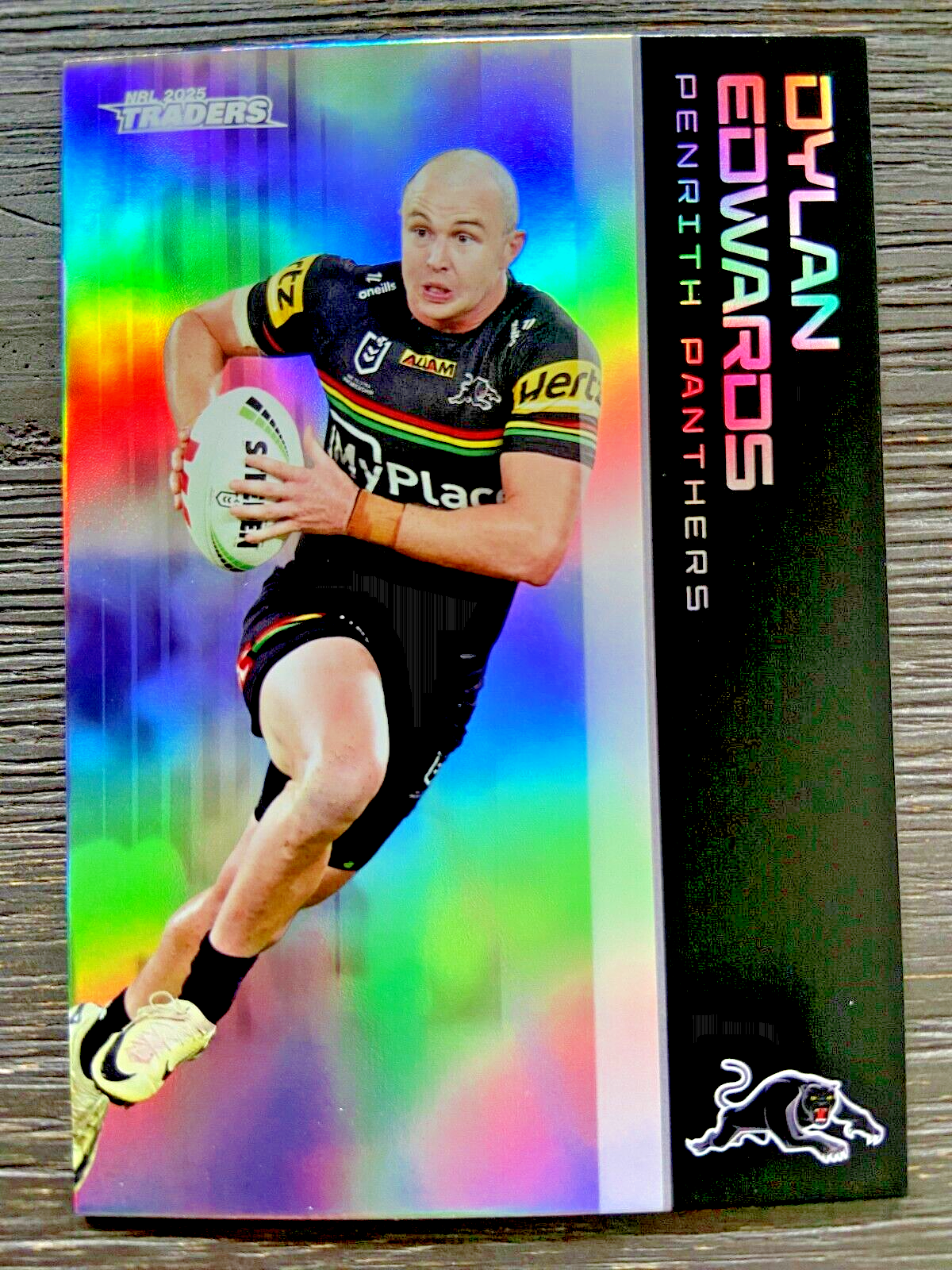 2025 NRL TRADERS 'SILVER PARALLEL' TRADING CARD - DYLAN EDWARDS/PANTHERS | eBay