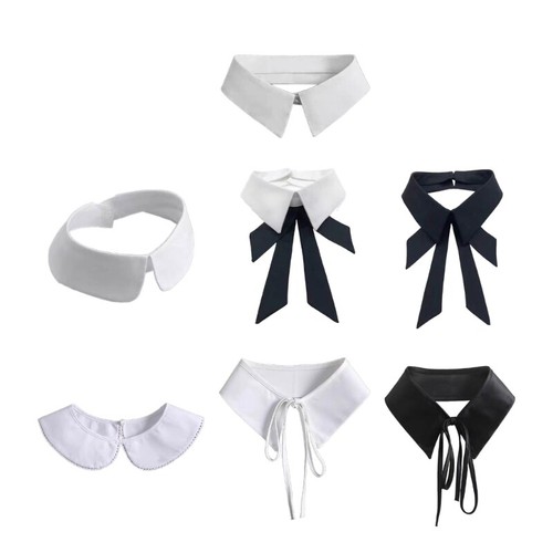 Detachable Shirt Collar Adjustable Collar for Girls Sewing Supplies | eBay