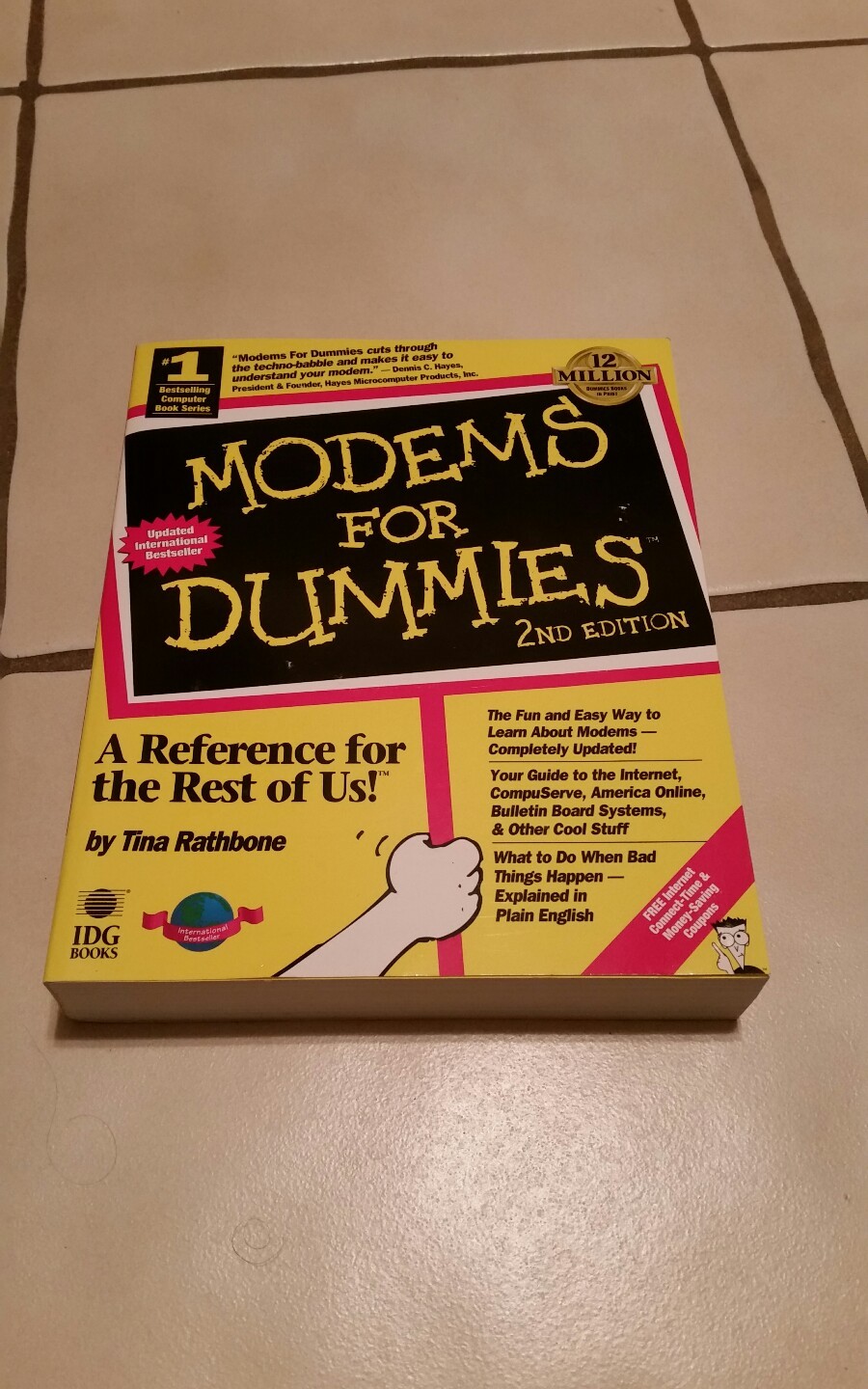 Modems for Dummies by Tina Rathbone;2nd Edition;rare to find a copy ...