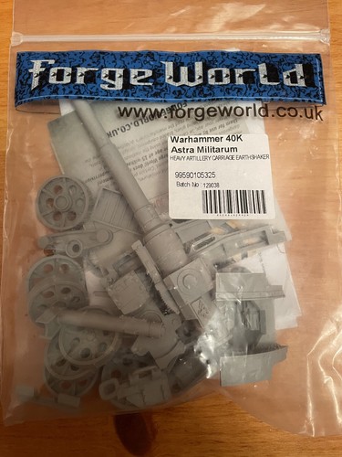 Death Korps of Krieg Earth Shaker Carriage - Warhammer 40k Forge World ...