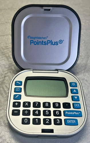 Weight Watchers Points Plus Calculator Tracker Gray and Blue | eBay