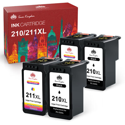 Ink Cartridge for Canon PG-210XL CL-211XL PIXMA MP280 480 490 495 ...