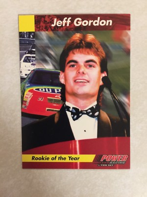 1994 Pro Set Power Racing JEFF GORDON Rookie Of The Year PROTOTYPE SP ...