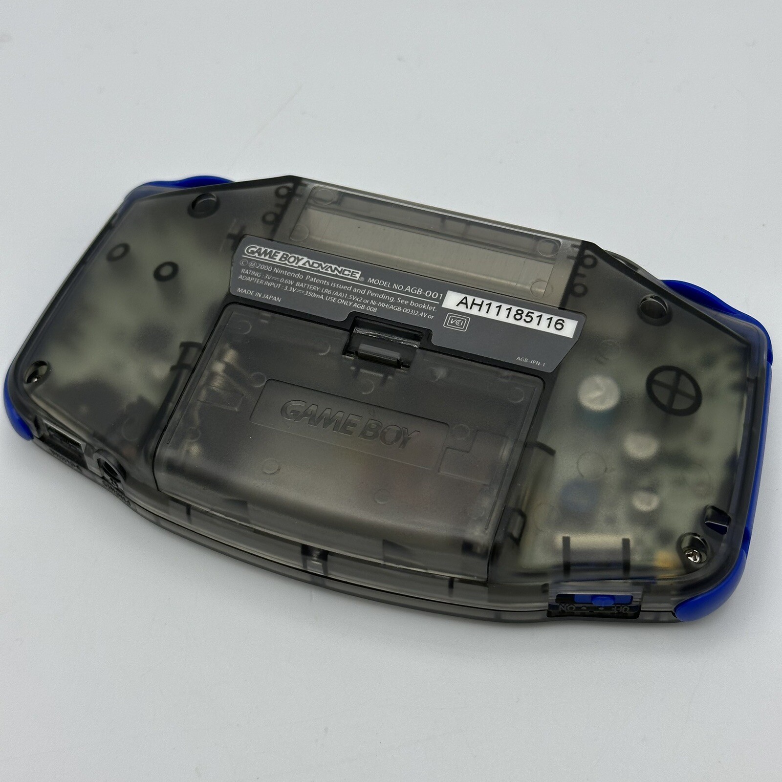 Nintendo Game Boy Advance GBA iPS V2 Backlight Backlit LCD Console Blue ...