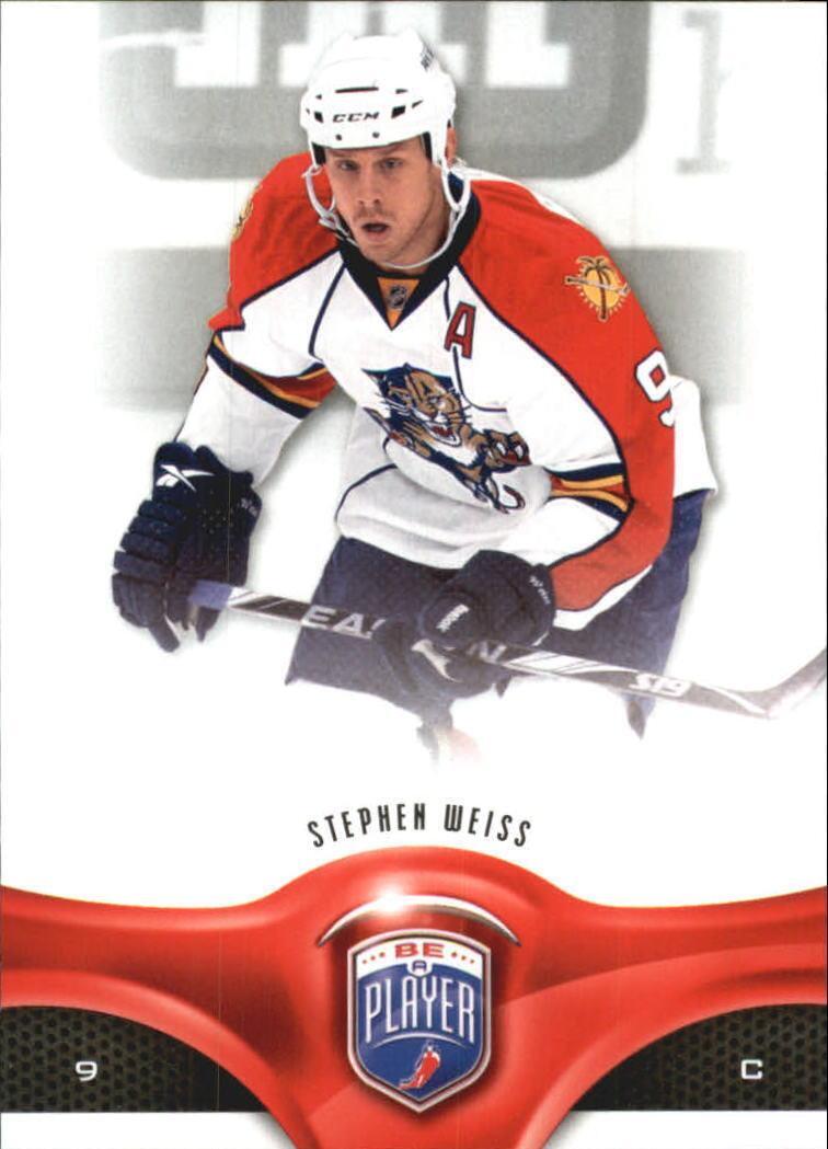2009-10 Upper Deck Be a Player - Stephen Weiss #187 for sale online | eBay