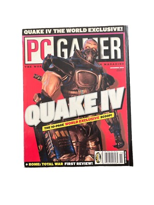 Quake IV PC Gamer November 2004 #129 Online OfflineComputer Video Game ...