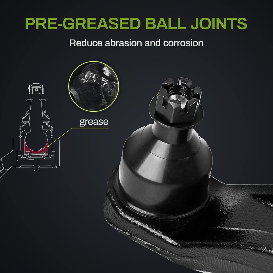 8pcs Front Lower Control Arms Suspension Kit for 2001-2008 Honda Pilot ...