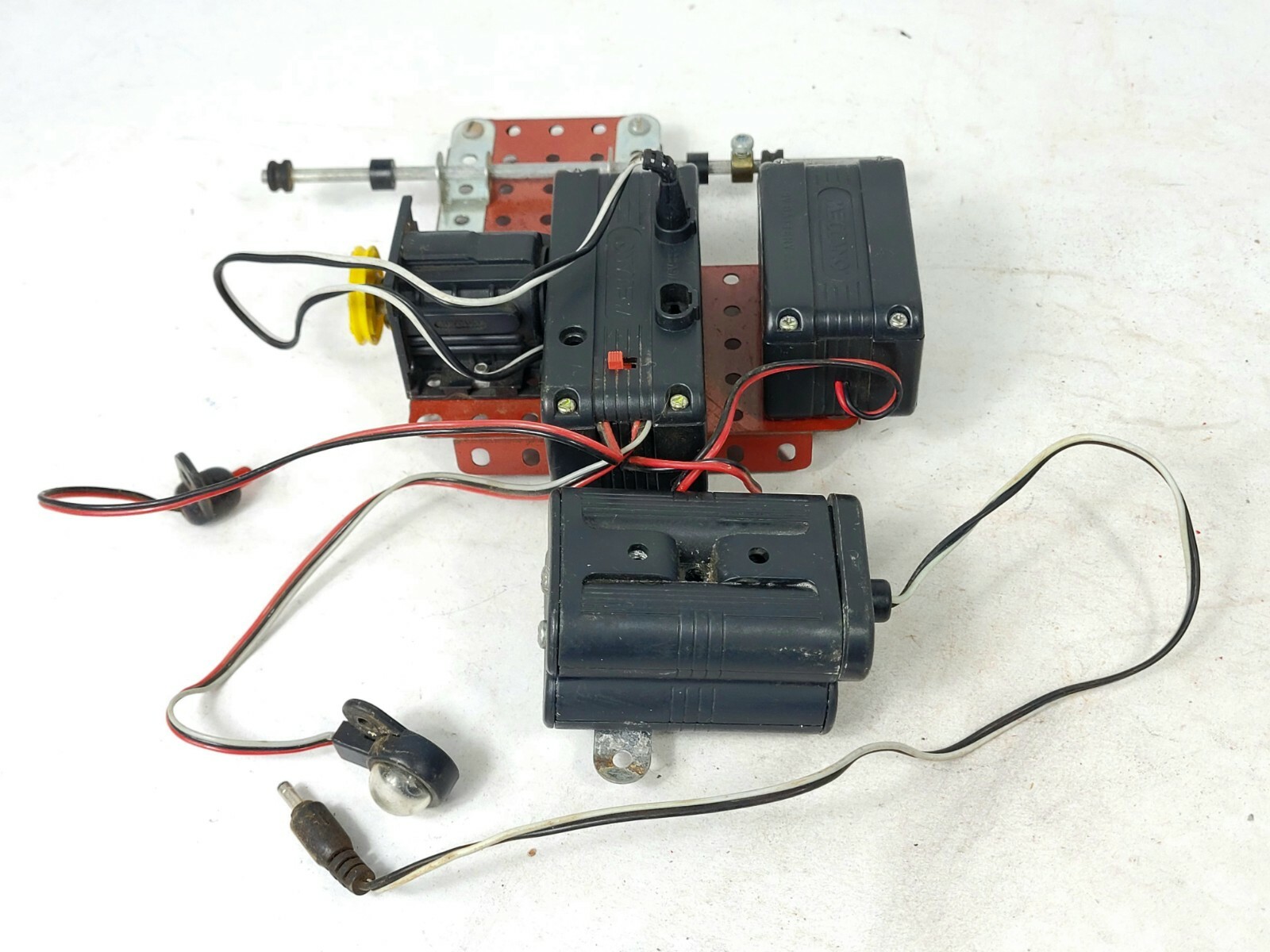 Gabriel Gilbert Erector Set w/ Electric Motor, Meccano Batteries in ...